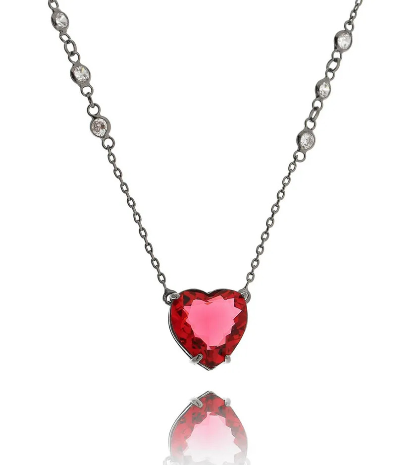 Colar de coração - 22 modelos deslumbrantes dessa joia! - Waufen